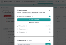 Create a Client Dashboard in ClickUp